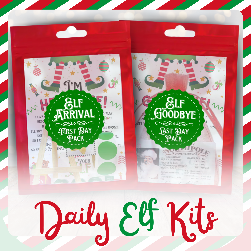 Individual Daily Kits – Easy Elf Ideas & Kits